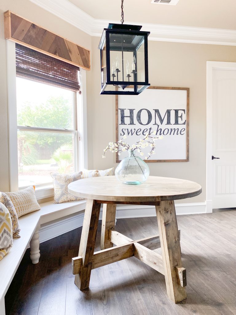 The OLD GOLDEN Round Farm Table – makaumakers